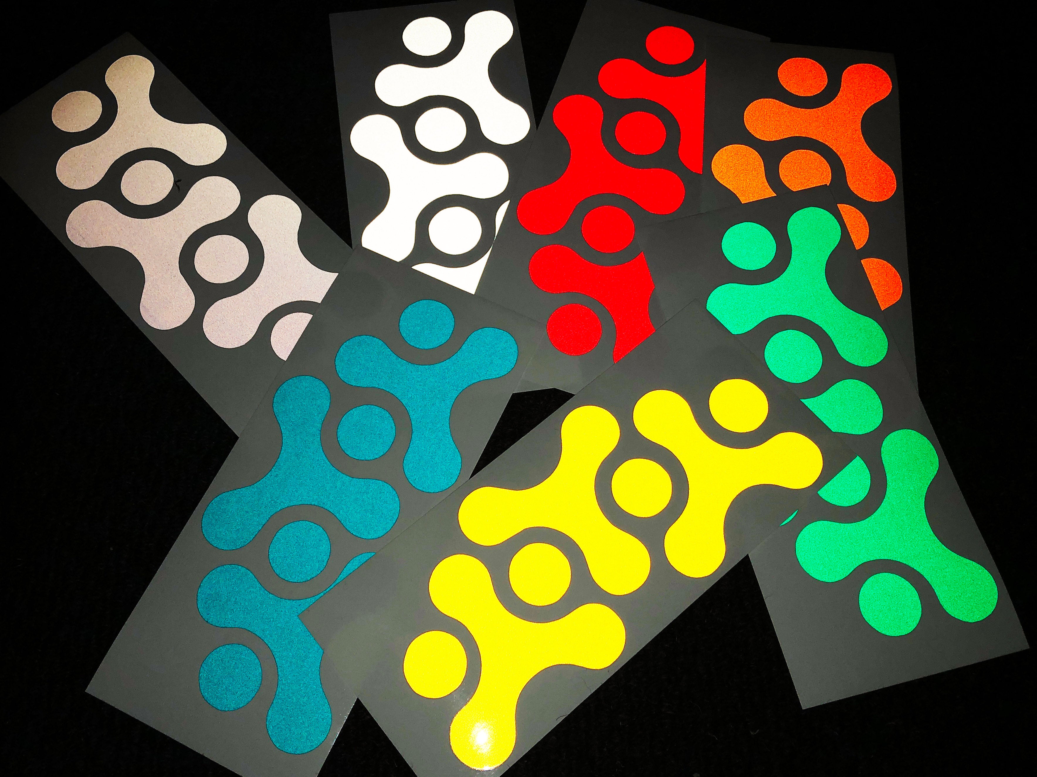 Valueviz Reflective Props (Large) Stickers – Veloviz Reflective Bike ...